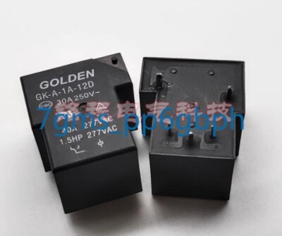 5 PCS NEW IN BOX GOLDEN GK-A-1A-12D Electromagnetic Relay for Home ...