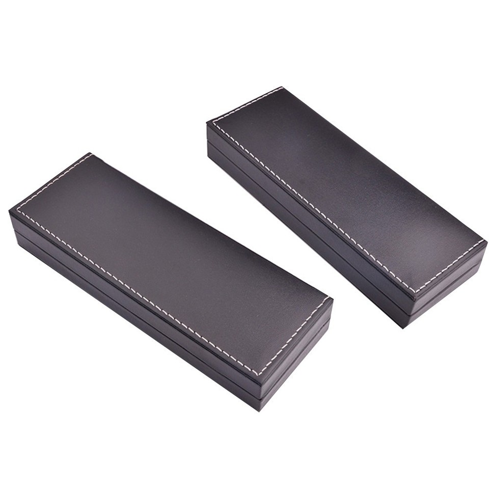 2pcs PU Pen Box Fashionable Portable Gift Boxes Stationery Box | eBay ...