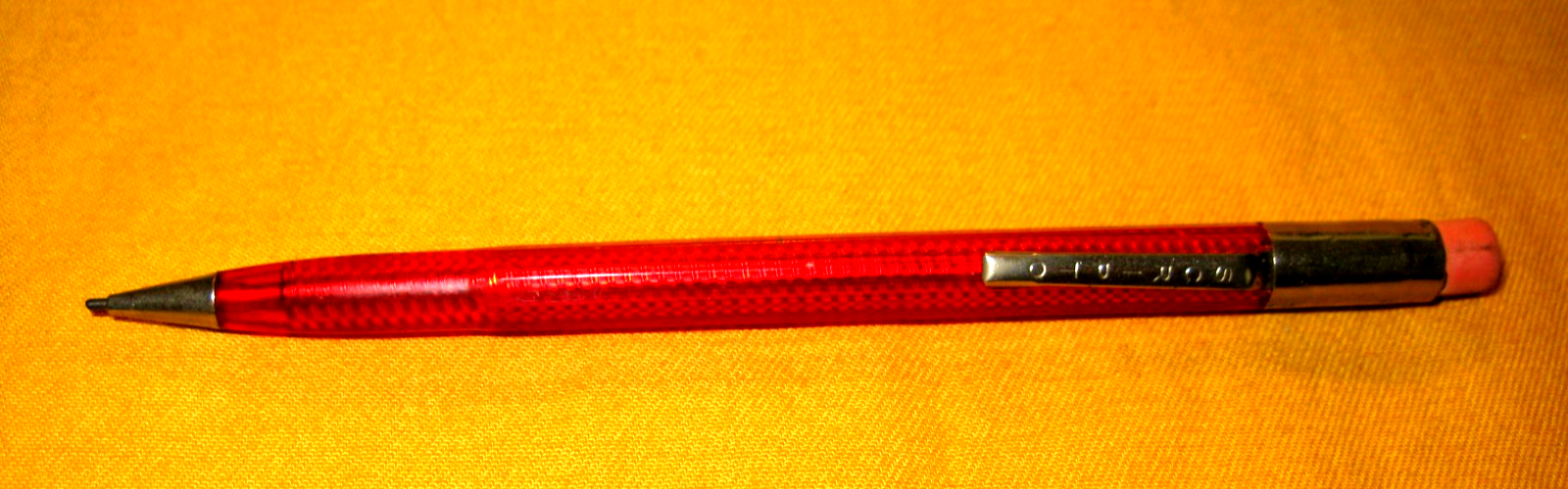 RED SCRIPTO K780 TRANSLUCENT MECHANICAL PENCIL | eBay