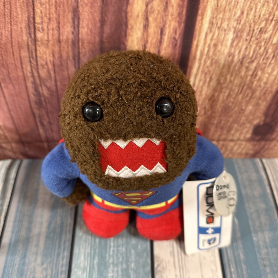 Domo-kun NHK character DC comics superman Plush doll Toy 6.6" w/ tag | eBay