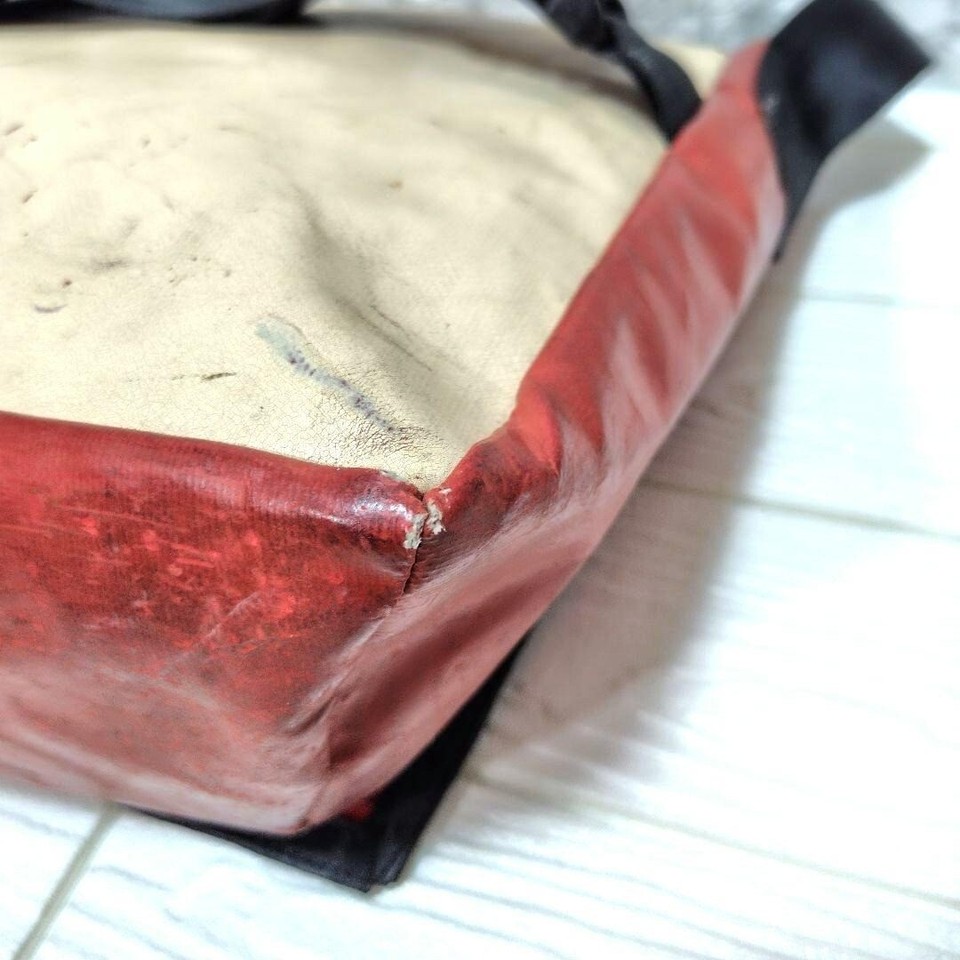 FREITAG DRAGNET Shoulder bag Messenger bag Freitag Beige Red | eBay ...