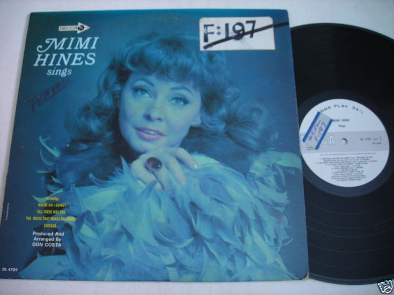 Mimi Hines Sings Original 1966 Mono LP VG++ PROMO | eBay