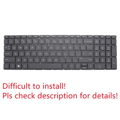 Original US Black Backlit Keyboard for HP Pavilion 15-cs3073cl ...