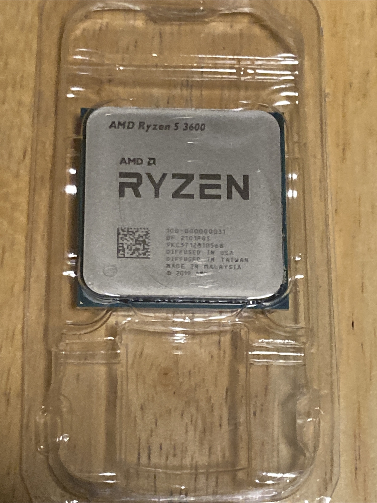 AMD Ryzen 5 3600 Processor (3.6GHz, 6 Cores, Socket AM4) - *BENT PINS ...