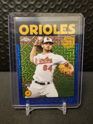 2021 Topps 86 Topps Silver Pack Chrome Blue Refractors #86TC54 Dean ...