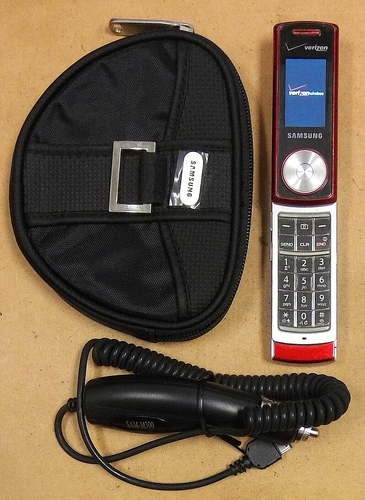 Samsung Juke SCH-U470 | Red | Verizon | MP3 Swivel Phone | 86 Songs ...