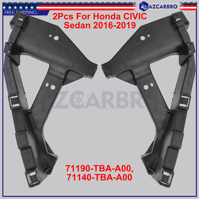 71190-TBA-A00 71140-TBA-A00 Pair Headlight Brackets For Honda CIVIC ...