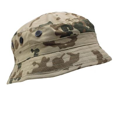 TACGEAR German Army style bucket cap boonie hat desert flecktarn camo ...