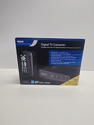 RCA DTA800B1 Digital-to-Analog TV Converter Box 62118480037 | eBay
