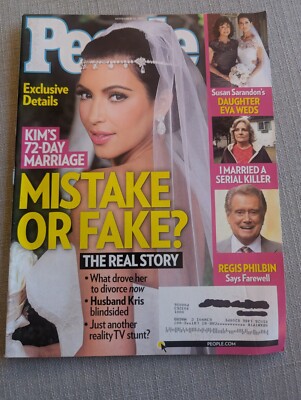 People Magazine - November 14, 2011 - Kim Kardashian Wedding | eBay
