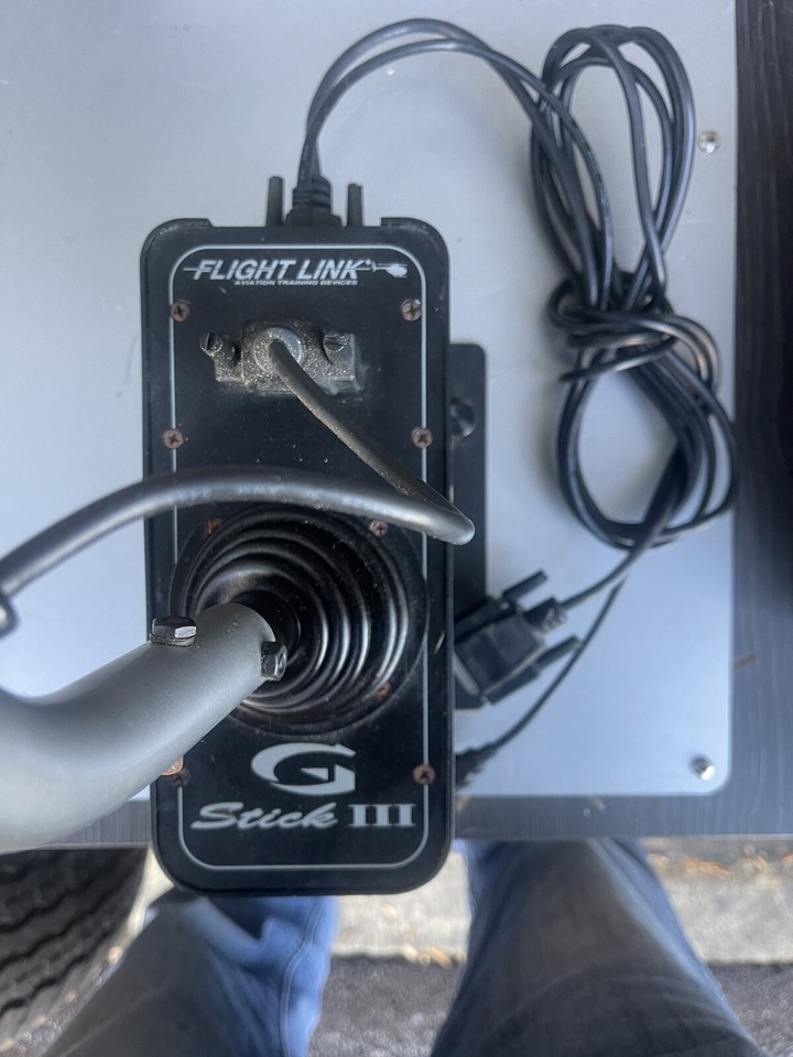 Flight Simulator Flight Link G Stick III AntiTorque Pedals Base Plate ...