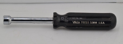 Vintage Vaco Tools 10mm Nut Driver Metric 6 Point 70210 USA (0316) | eBay