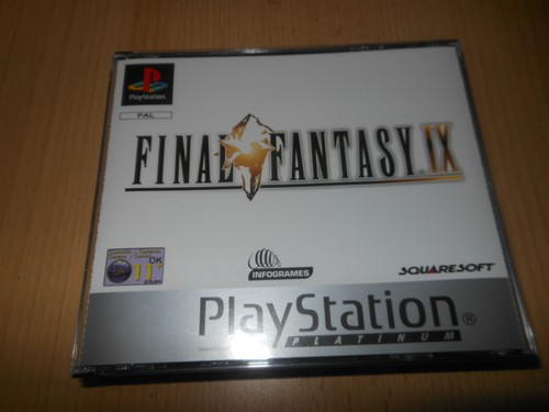 Final Fantasy IX 9 PS1 MINT COLLECTORS PAL VERSION | eBay