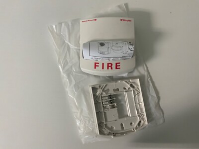 Simplex 49VO-WWF VO Wall White Fire Addressable Strobe | eBay