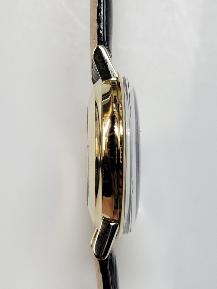 OMEGA Seamaster De Ville 14K Gold Men's Watch, Movement: 563 - KM6610 ...