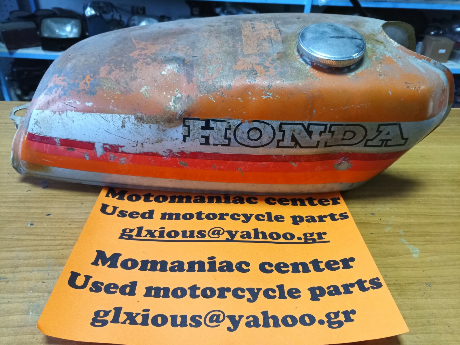 honda cb 50j 50 j cb50j xl gas tank fuel Kraftstofftank Benzintank ...