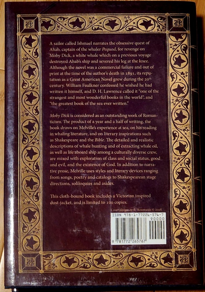 Moby Dick (100 Copy Limited Edition), , Melville, Herman, VG+ First ...