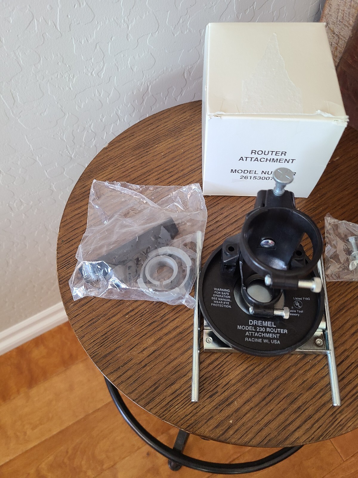 Dremel Model 230 Router Attachment/ with owners manual & Box. | eBay