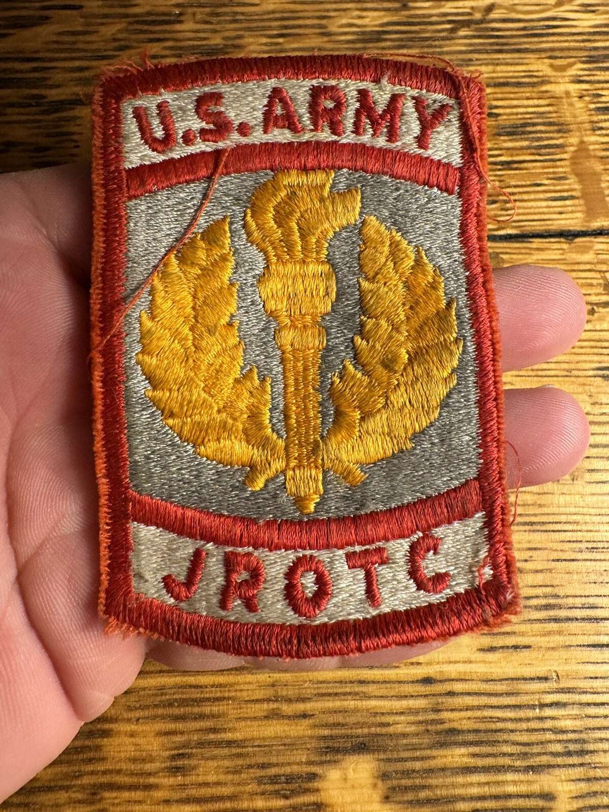 US Army JROTC Retro Patch Cloth Badge Junior Reserves Training Corps. A ...