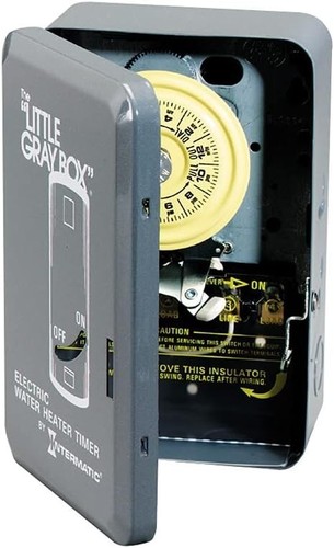 Intermatic Little Gray Box WH40 Electric Mechanical Water Heater Time ...