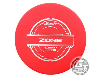 NEW Discraft Putter Line Zone 167-169g Red Diamond Plate Putter Golf Disc | eBay