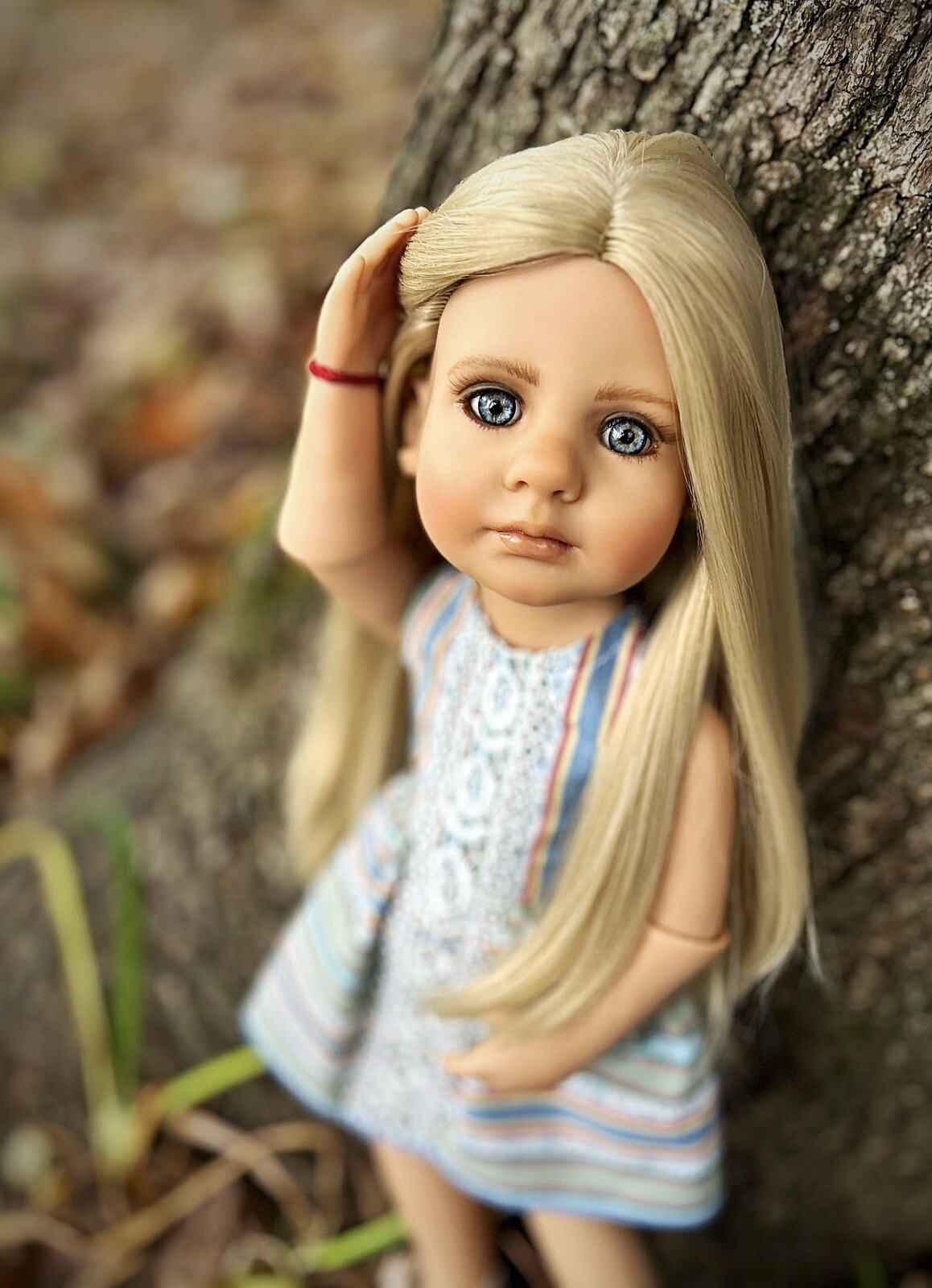 Customized Hand Painted Gotz Little Kidz Lotta Doll | eBay