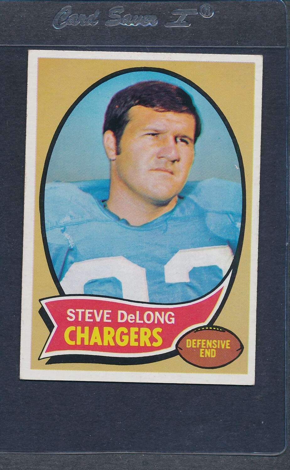 1970 Topps #049 Steve DeLong Chargers EX/MT *6823 | eBay