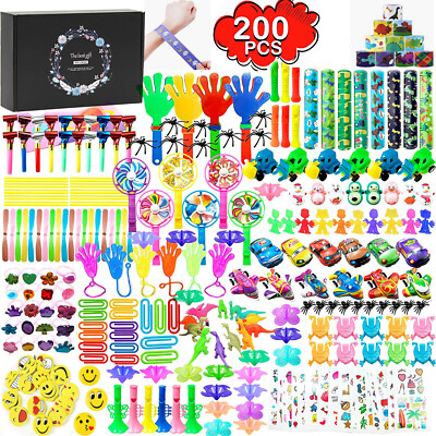 200PCS Assorted Party Bag Toys Children Kids Gift Party Pinata Fillers ...