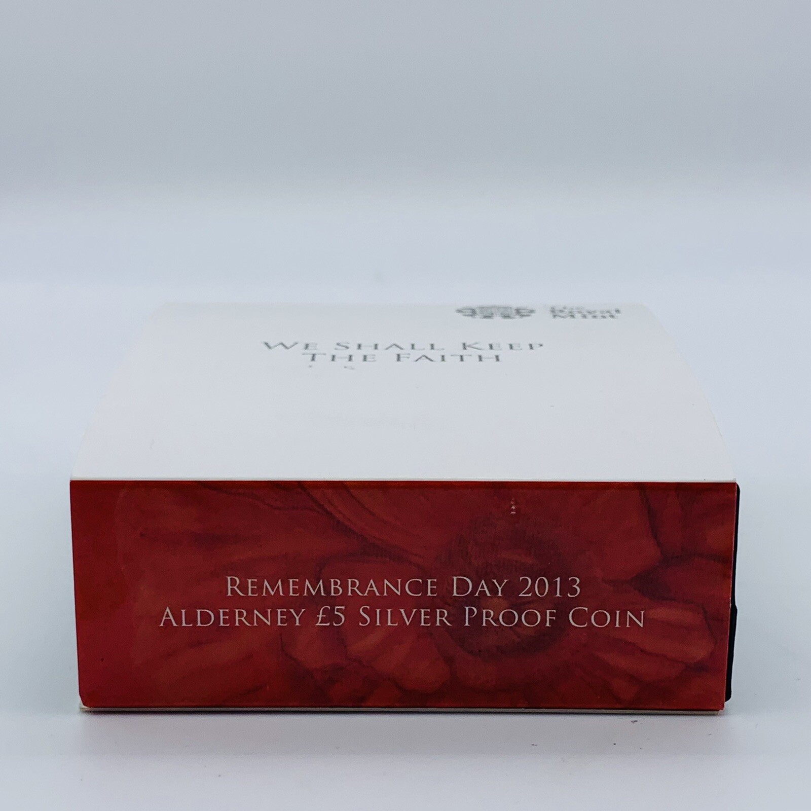 SCARCE 2013 RM Silver Proof Alderney Remembrance Day £5 Five Pound ...