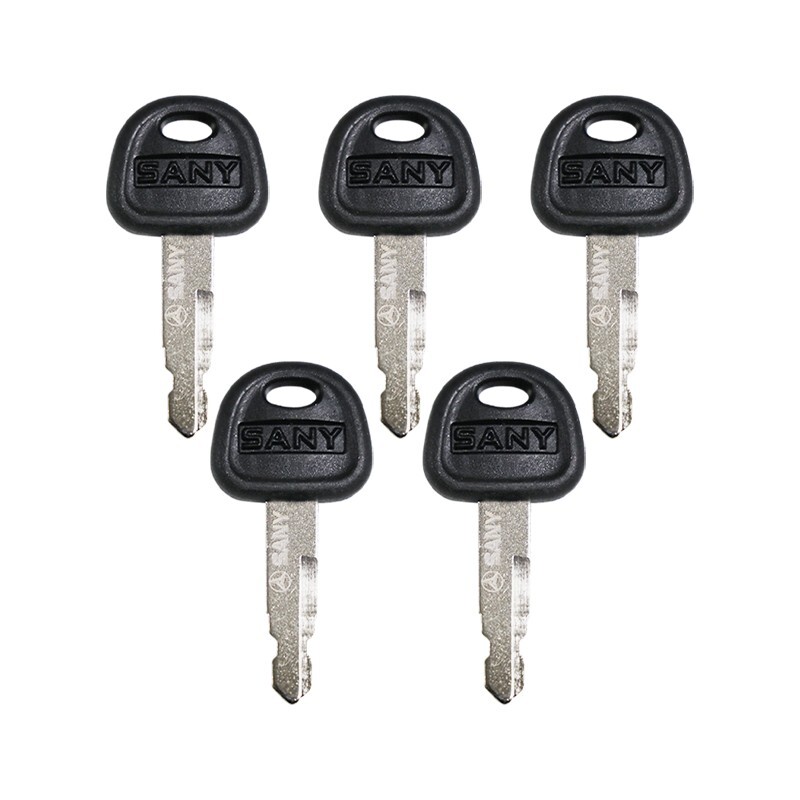 5pcs Sany Excavator Crane Loader Forklift Grader Ignition Start key ...