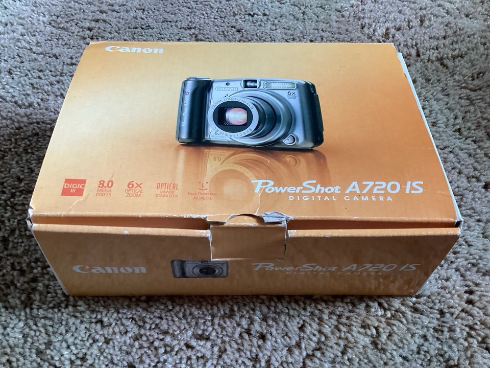 Canon PowerShot A720 IS Digital Camera 8.0 MP 6x Optical Zoom ~READ! | eBay