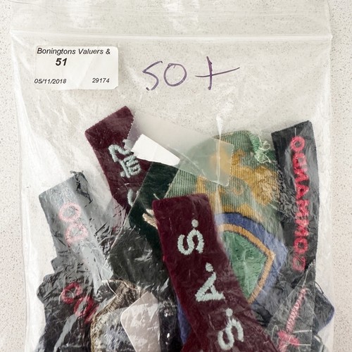 Large Job Lot of WW2 Army Patches - SAS Commando Chindit Royal Marines ...