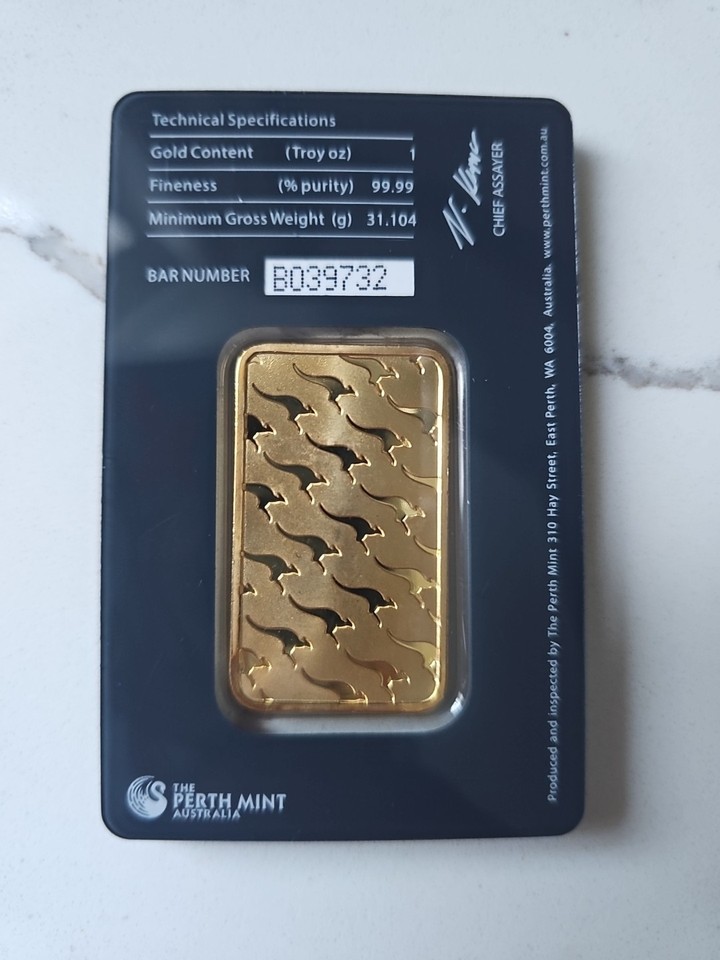 1 oz. Gold Bar - Perth Mint (in assay) 99.99% | eBay