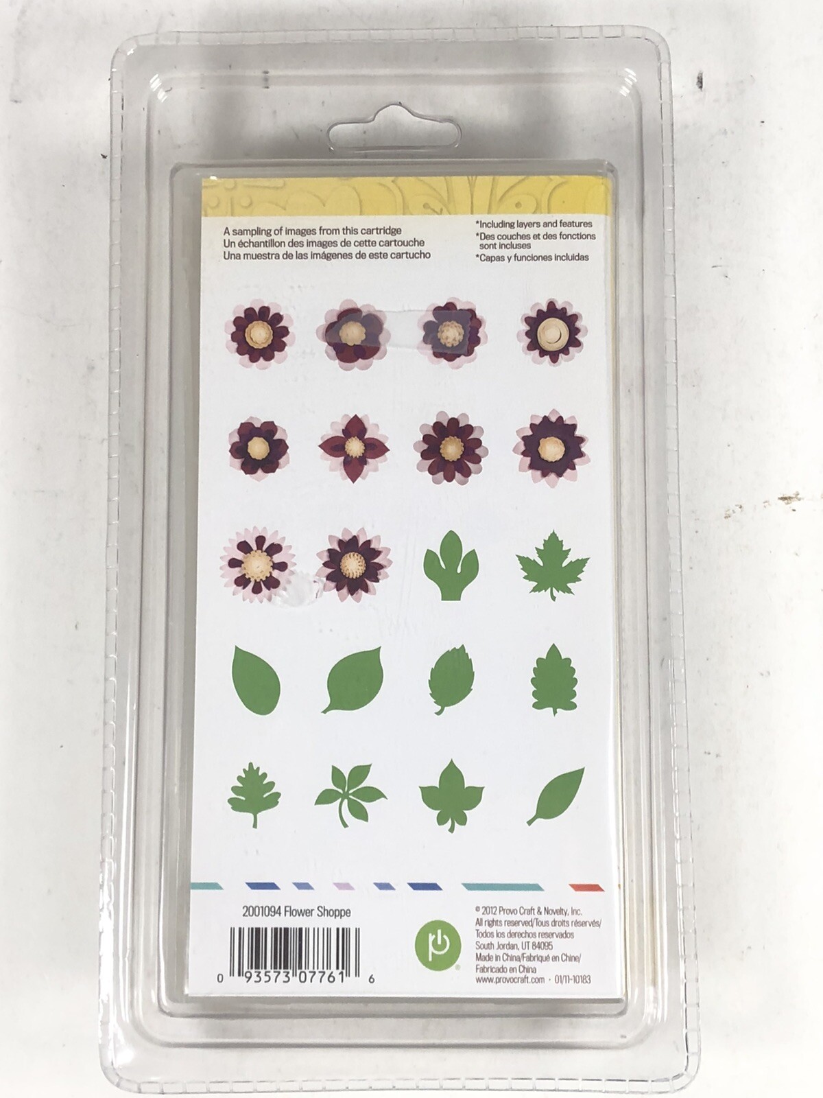 FLOWER SHOPPE Cricut Art Cartridge - FLOWERS NEW SEALED | eBay