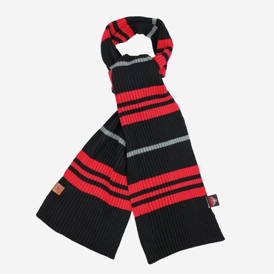 Essendon Bombers Oxford AFL Rib Knit Scarf Warm Winter Neckwear | eBay