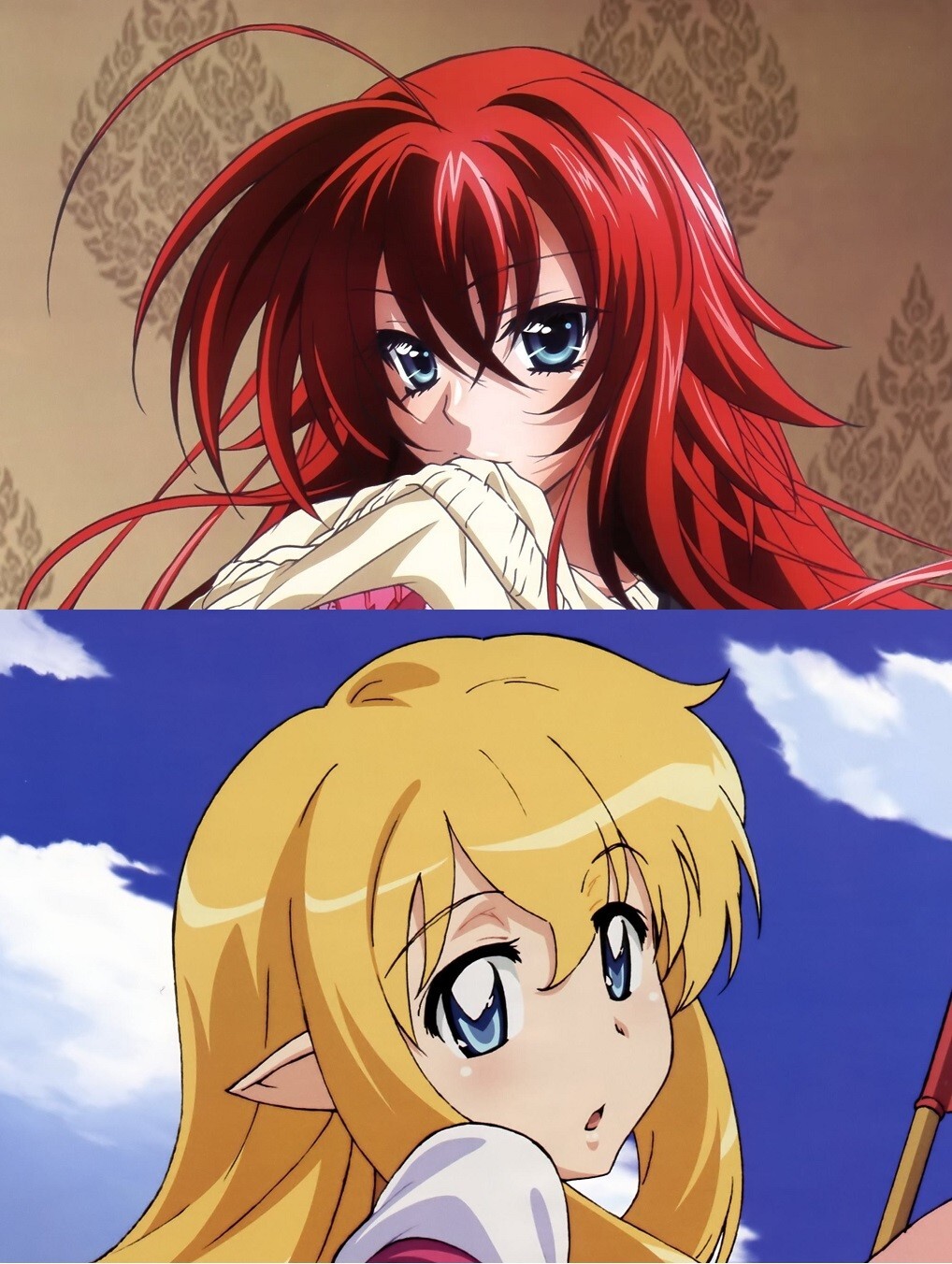 High School DxD The Familiar of Zero Official Promo Poster + Tracking ...