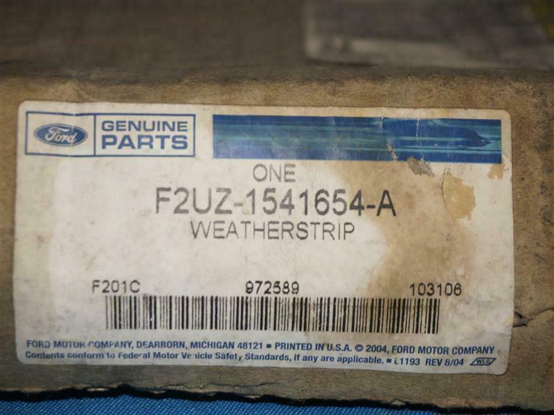 Ford+F2UZ-1541654-A+Weatherstrip for sale online | eBay