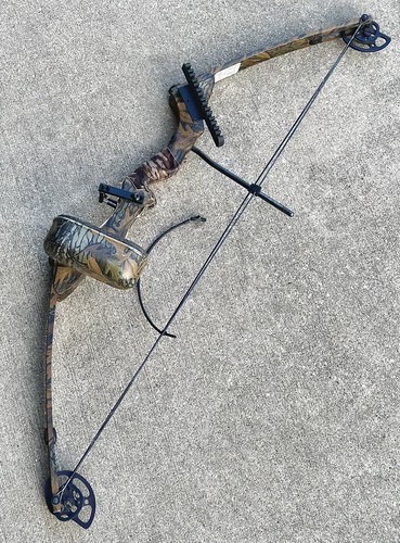 High County Extreme Compound Bow + Extra Quiver - Camouflauge | eBay