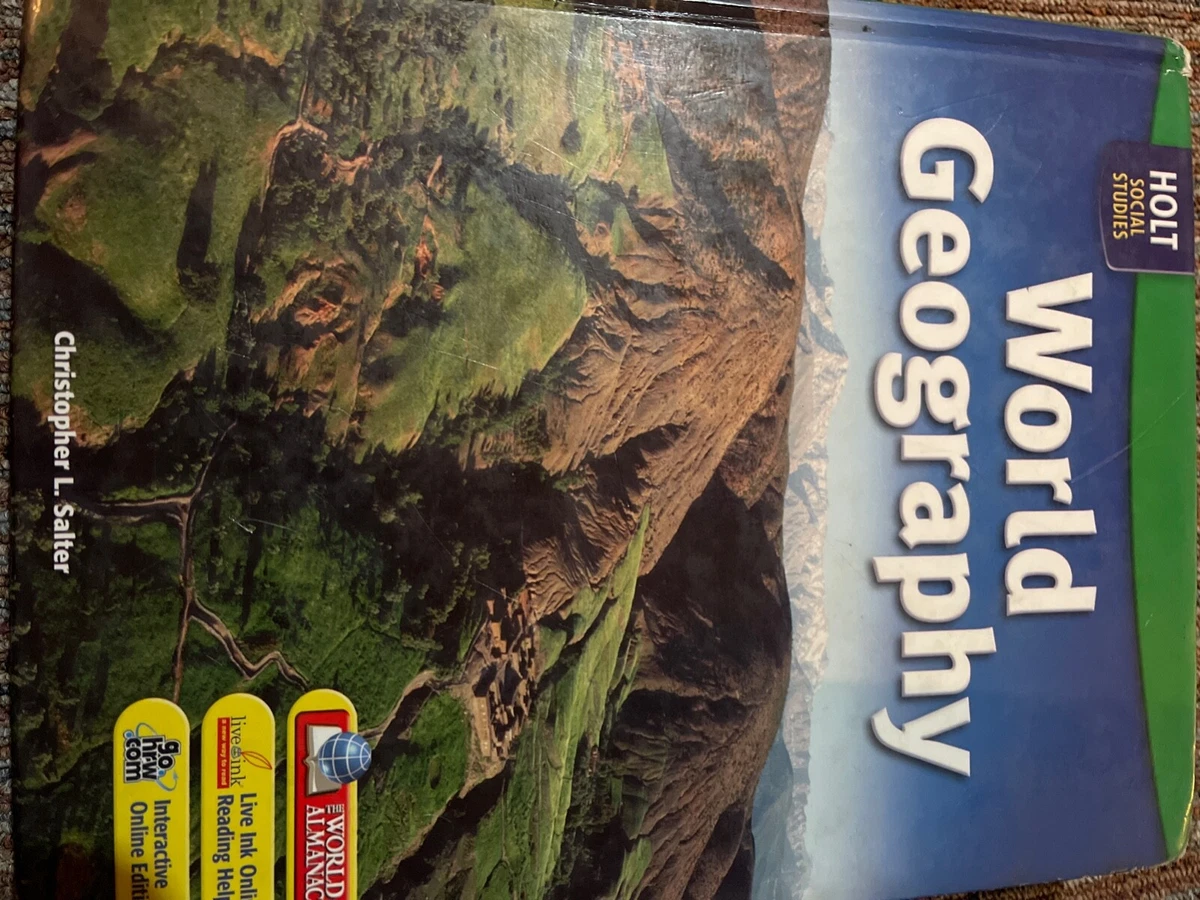 Holt World Geography Textbook