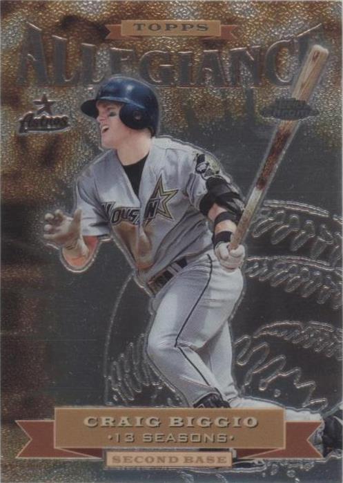 2000 Topps Chrome - Topps Allegiance Craig Biggio #TA14 for sale online ...