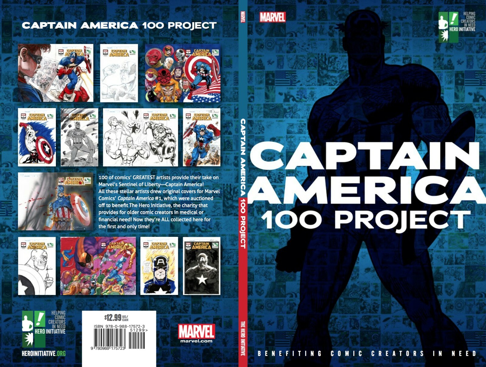 Captain America 100 Project softcover 9781684152261| eBay