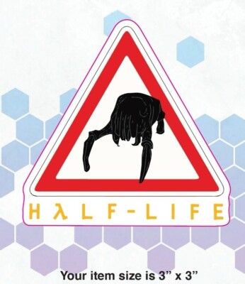 ** RARE ** HALF LIFE VIDEO GAME 🎮 STICKERS DECALS 10 PACK LOT | eBay