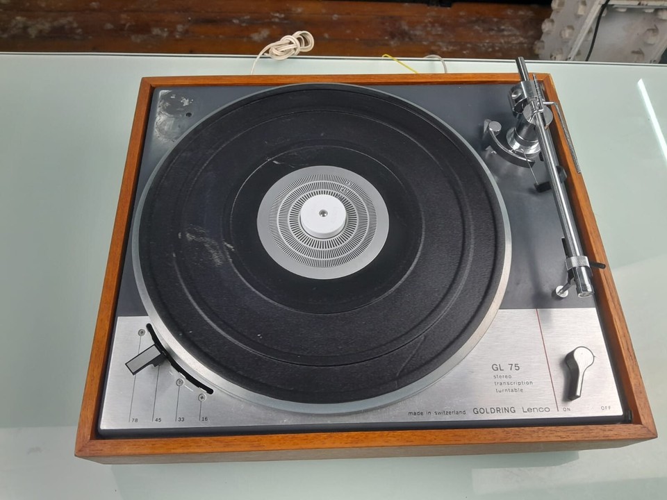 GOLDRING LENCO GL 75 STEREO TRANSCRIPTION TURNTABLE | eBay