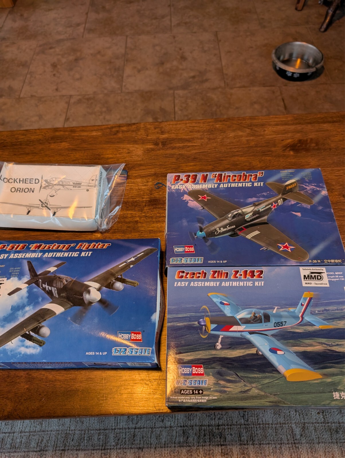 Hobby Boss Vintage Model Kit Lot of 4 Airplane model kits. 1 vintage ...