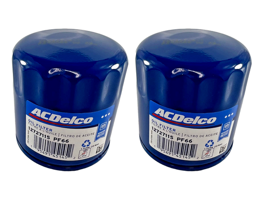 AC Delco OEM PF66 Engine Oil Filter | GM Part # 12727115 (Pack of 2) | eBay