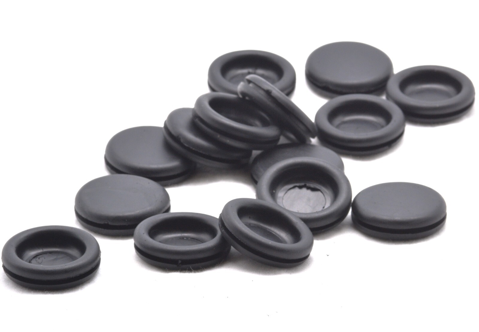 7/8" Rubber Panel Plug, Knockout Plugs, Solid Grommet, Fits 1/16 ...