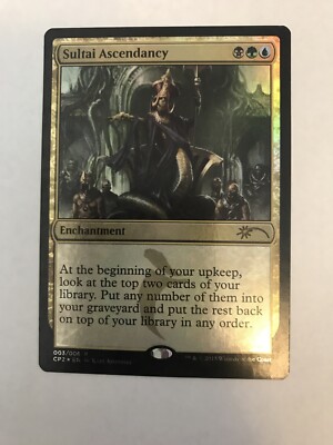 Sultai Ascendancy X1 Origins Clash Pack Promo Foil Moderate Play MTG | eBay