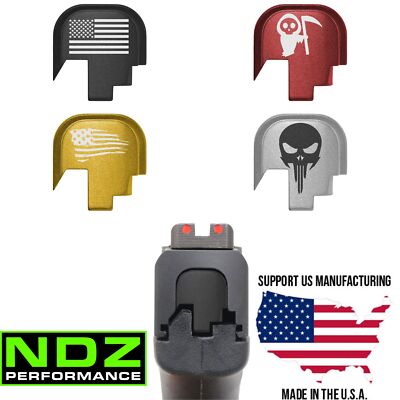 NDZ Smith & Wesson Shield Plus M2.0 Slide Cover Back Plate 9mm .40 ...