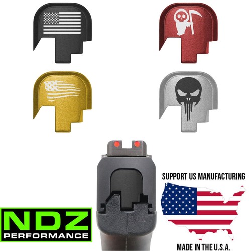 NDZ Smith & Wesson Shield Plus M2.0 Slide Cover Back Plate 9mm .40 ...