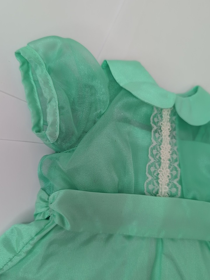 18” American Girl Doll Outfit Emily Recital Dress Mint Green W/ Belt # ...